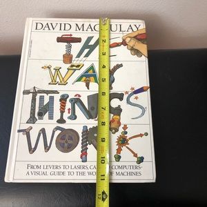 Other | Vintage 1988 David Macaulay The Way Things Work | Poshmark